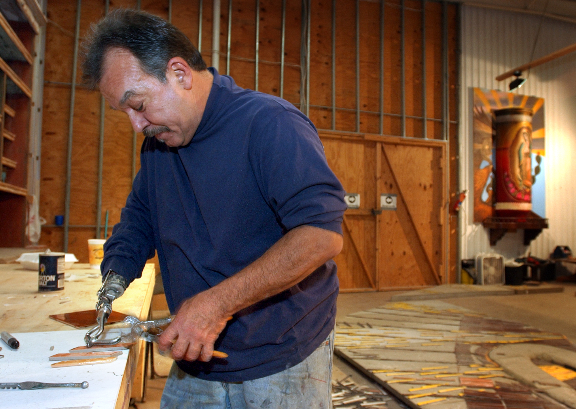 San Antonio artist Jesse Trevino