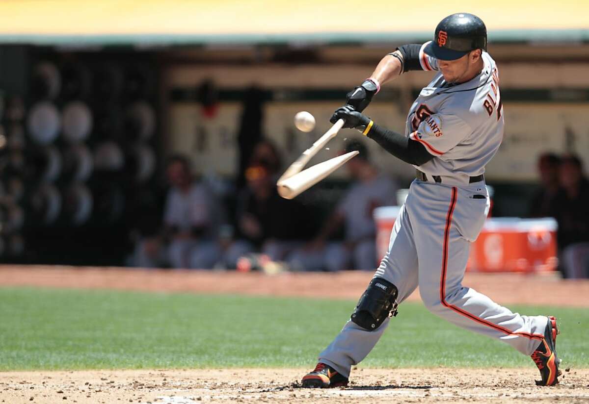 A's rookie Norris beats Giants 4-2 with 1st homer