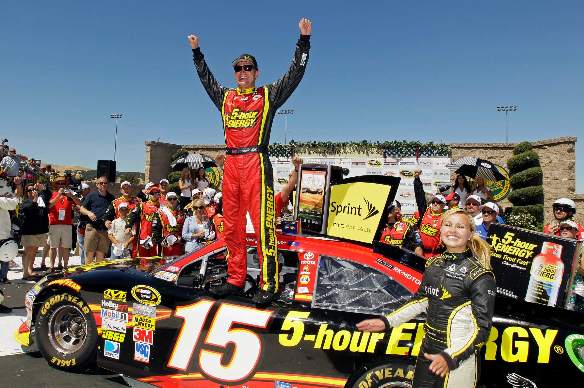 Bowyer is king of the roads