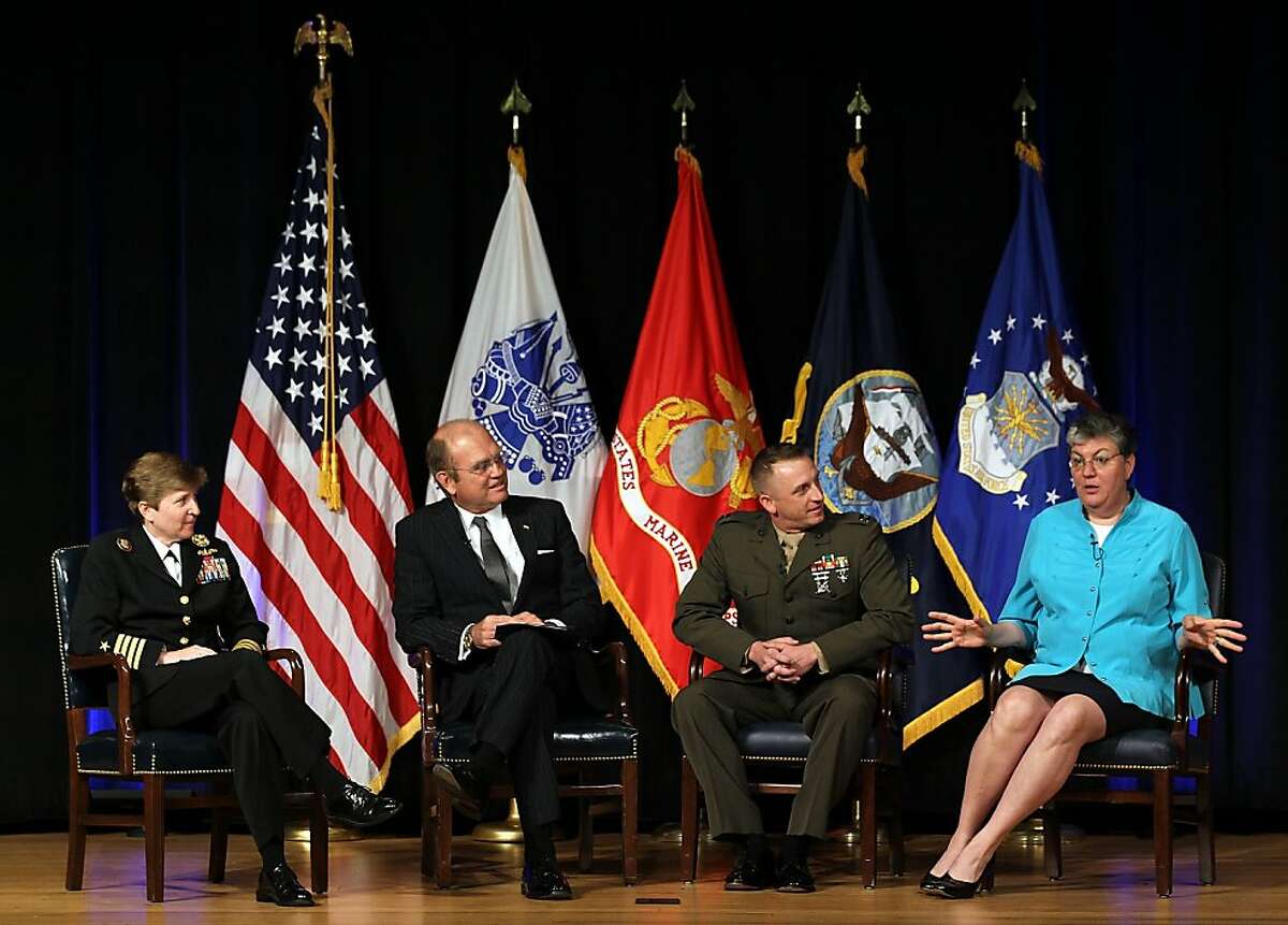 Military holds 1st event marking gay pride month