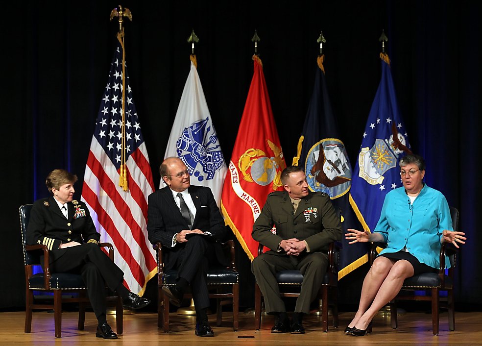 Military holds 1st event marking gay pride month