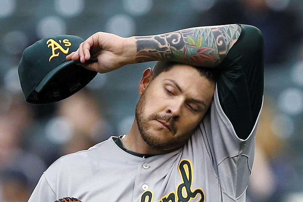 A's Travis Blackley finally taps his potential