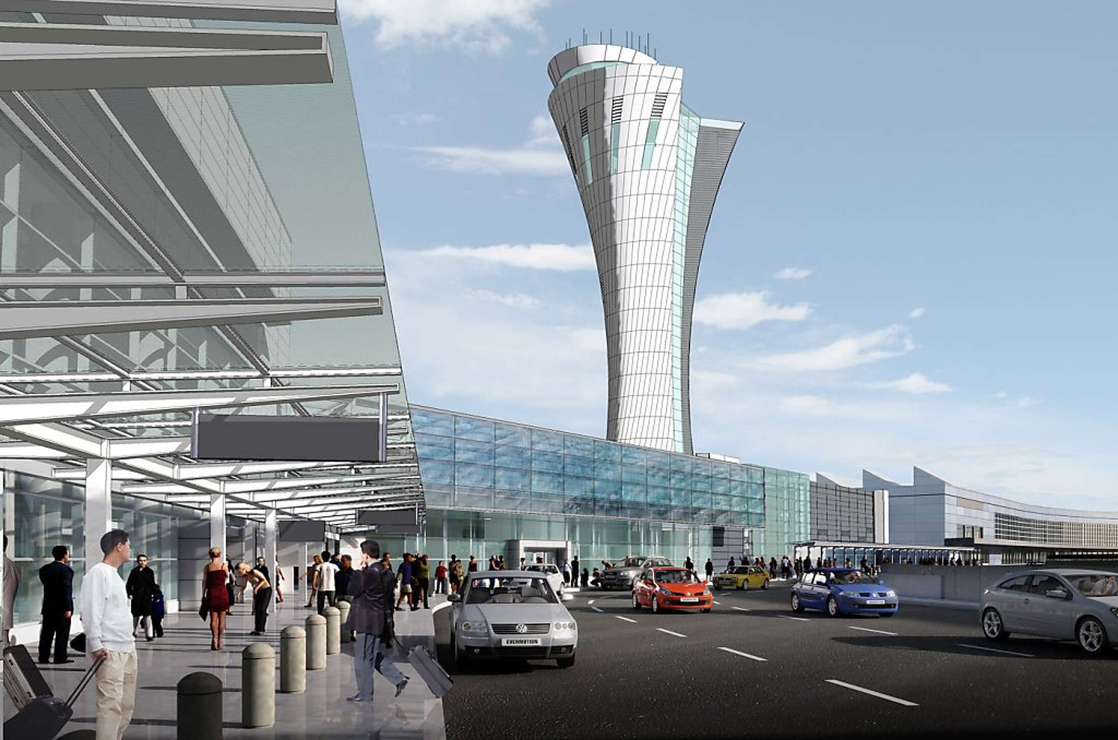 New SFO control tower will have a torch-like air