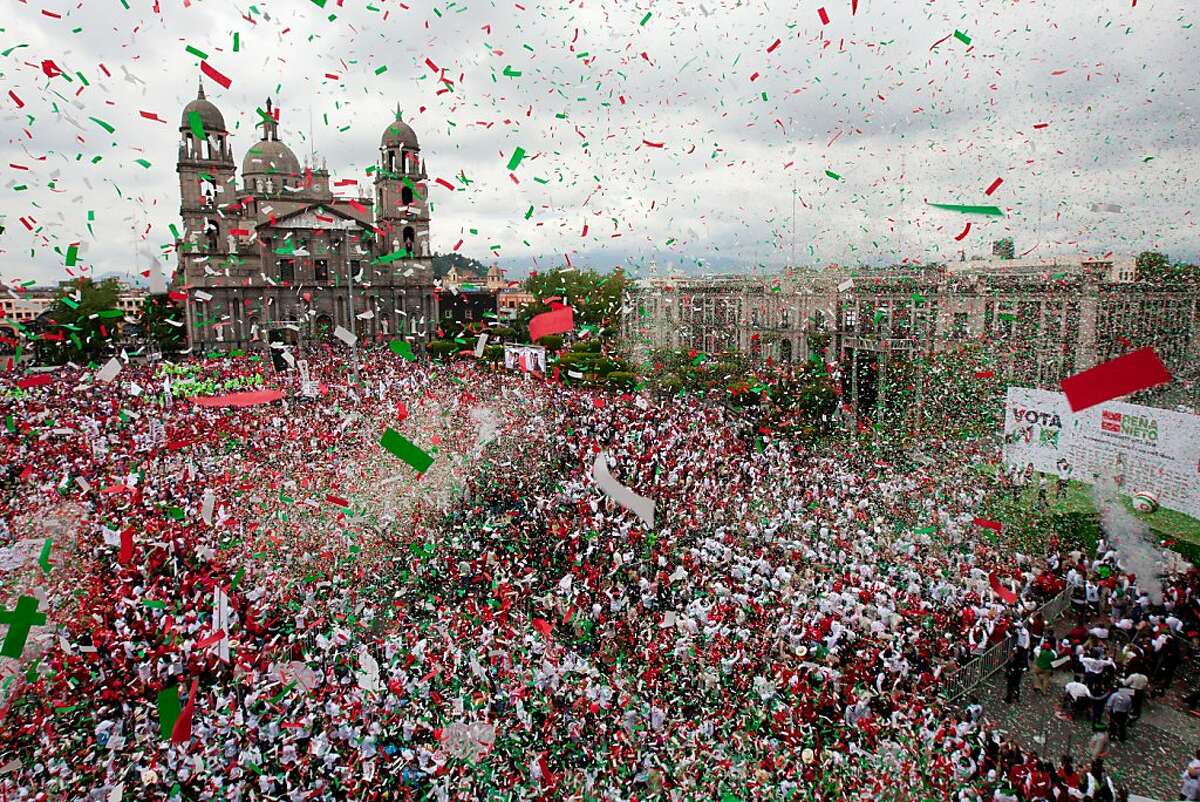 Former Mexico ruling party ahead in the polls