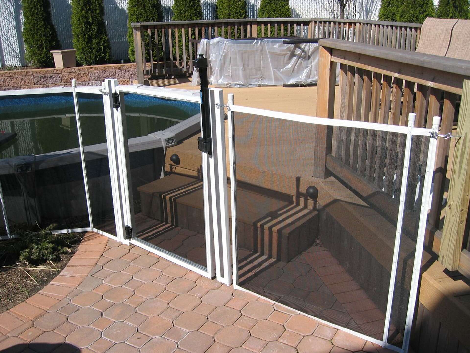 Make sure children are safe near pool