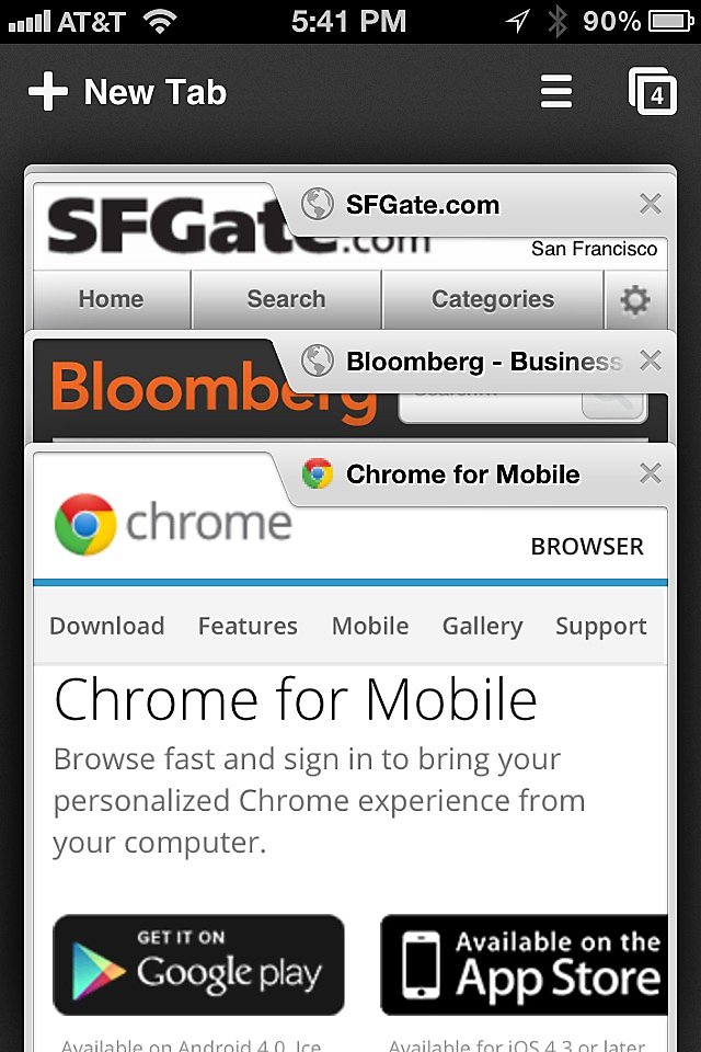 Chrome browser for iOS is app of the week