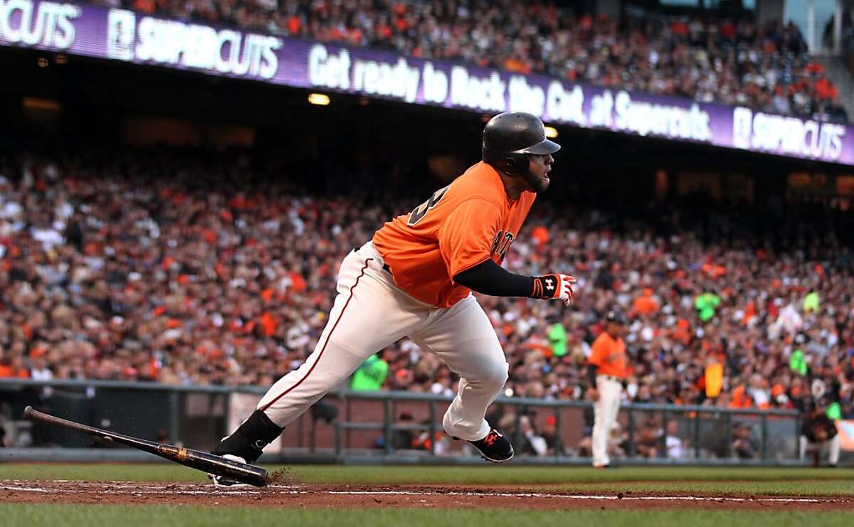 SF Giants' streaks end in 5-1 loss to Reds