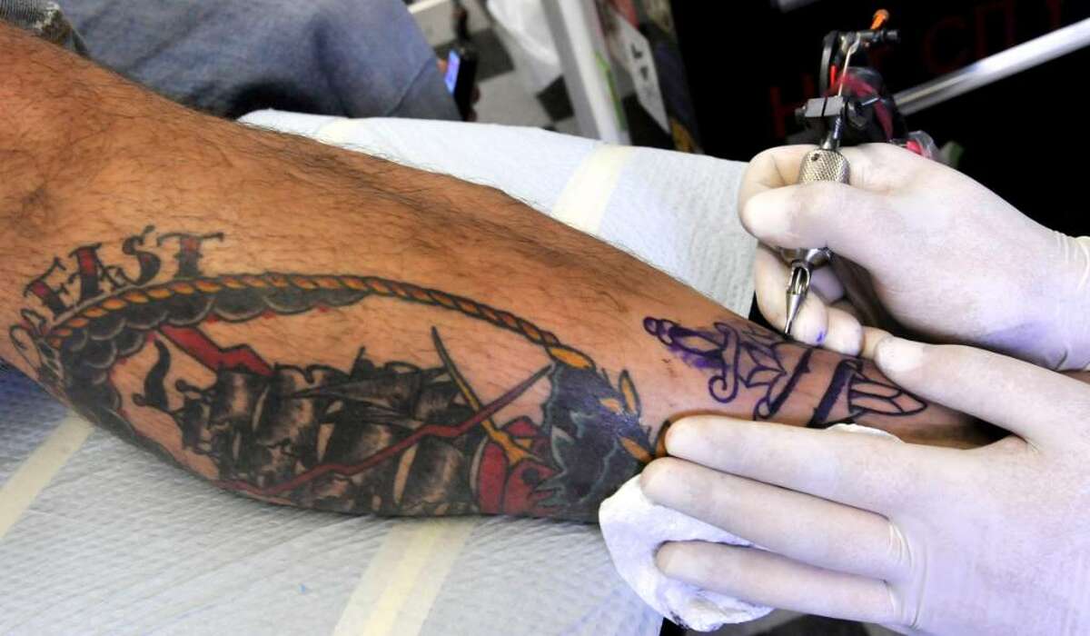 Permanent ink becomes art