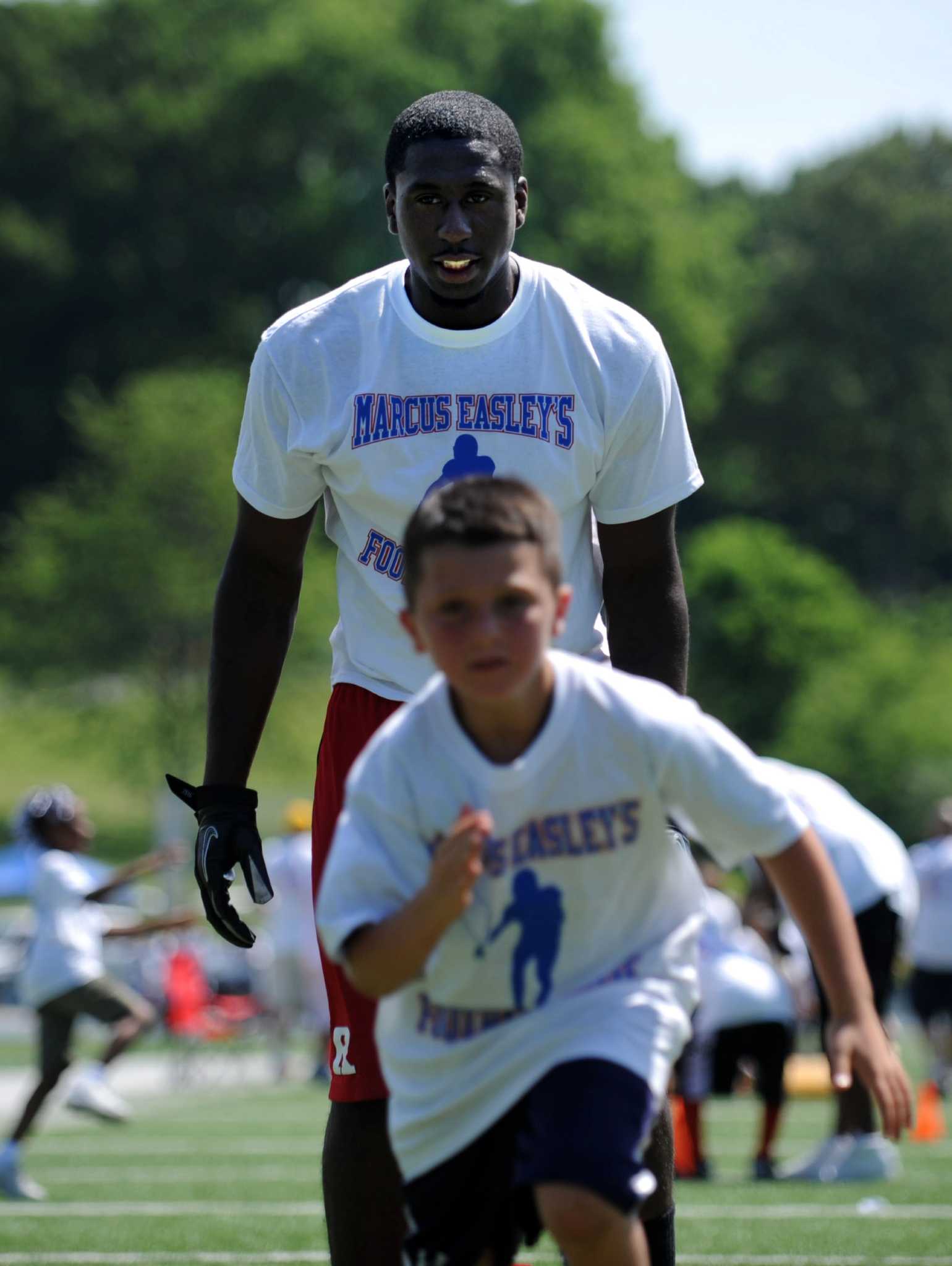 Marcus Easley's EASY football camp at Bunnell