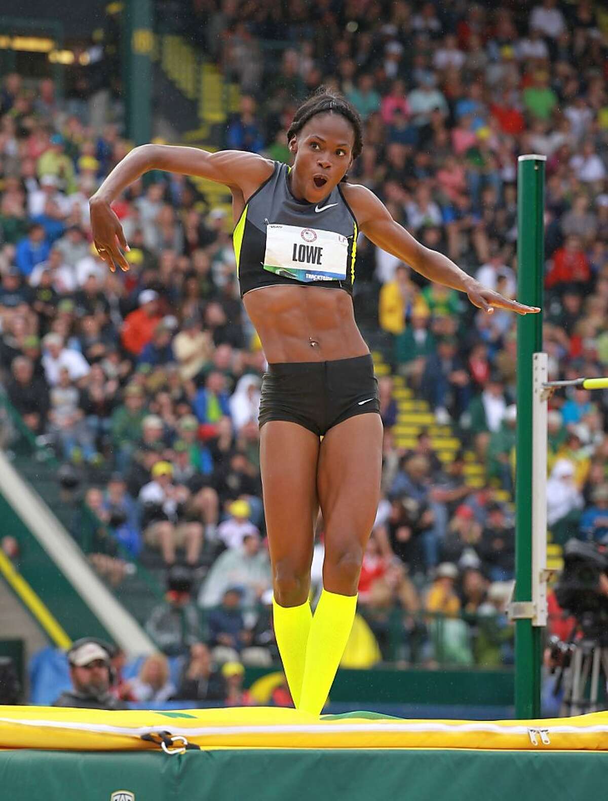 Chaunte Lowe wins high jump at U.S. Olympic Trials