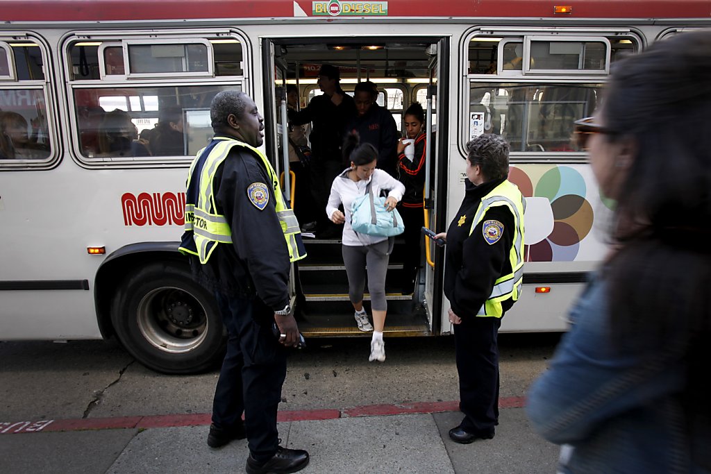 Muni's systemwide all-door boarding catches on