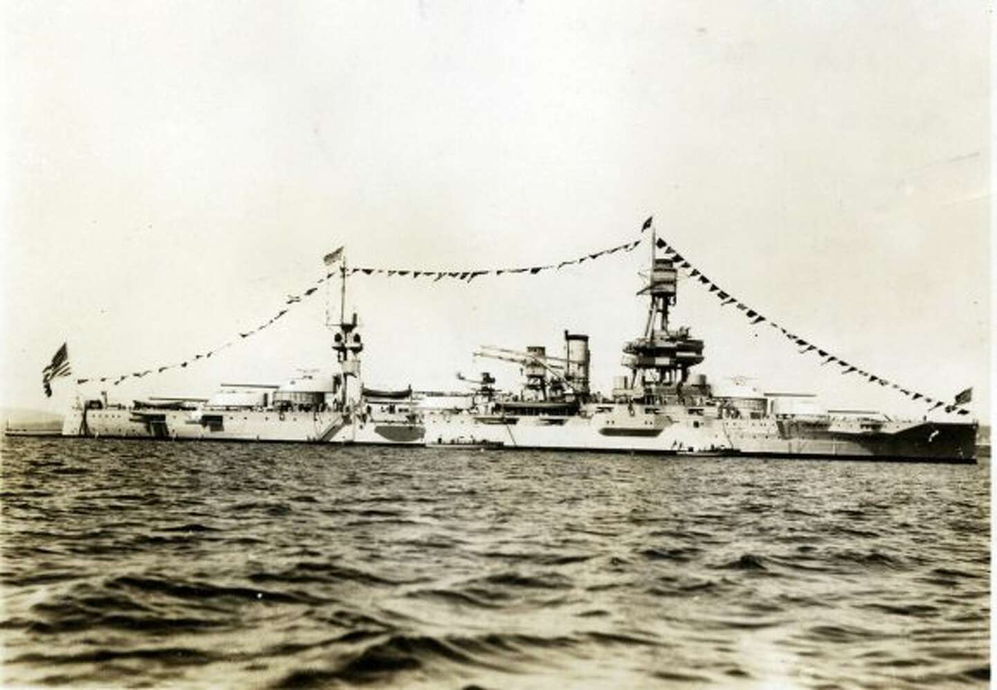 The Battleship Texas played a big, booming part at D-Day