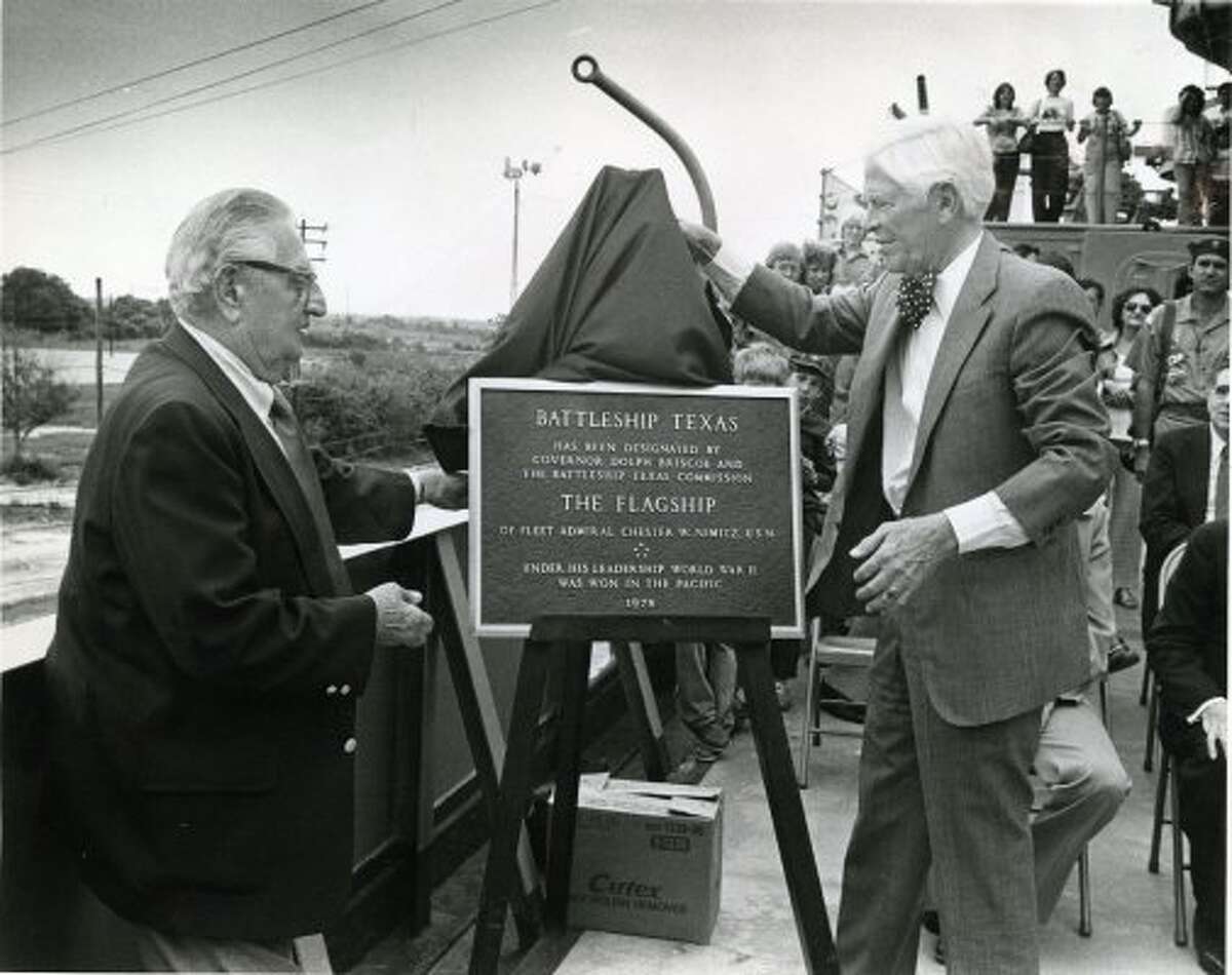 Pomp, emotion greet old sailors as Battleship Texas turns 100