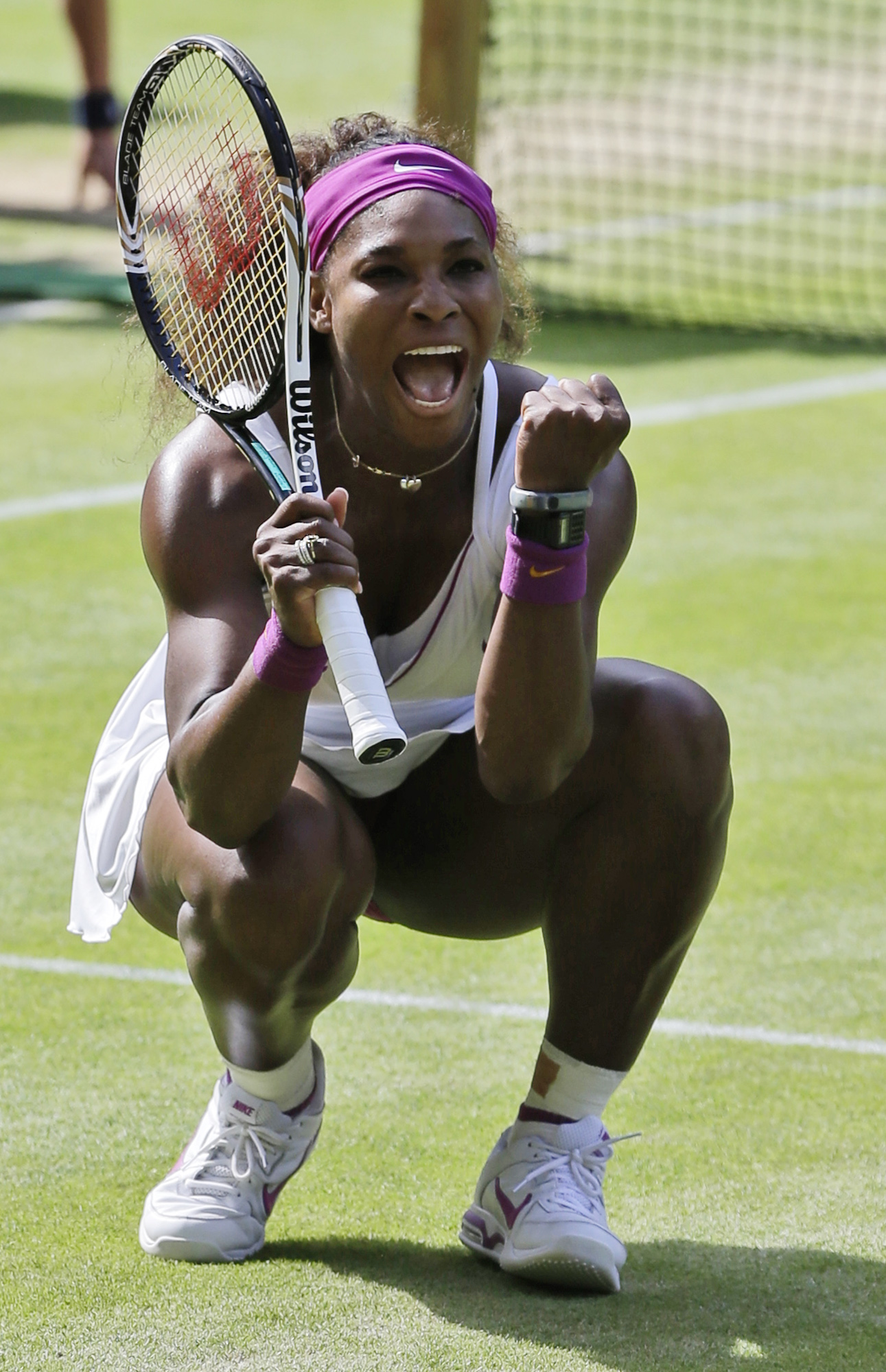 Serena serves her way into the final