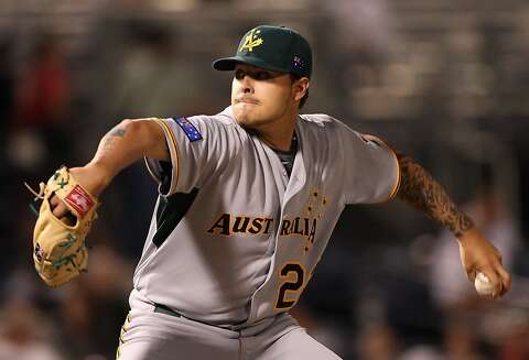 A's Travis Blackley finally taps his potential