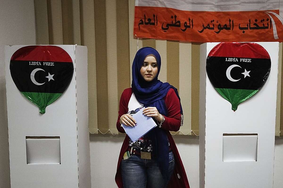 Libyans vote for 1st time in nearly 50 years