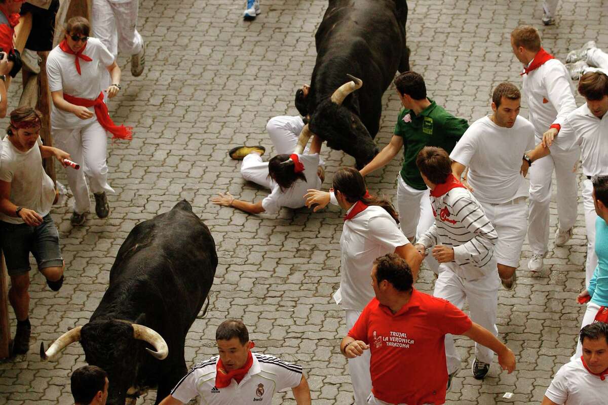 6 injured in Spain's Pamplona running of the bulls