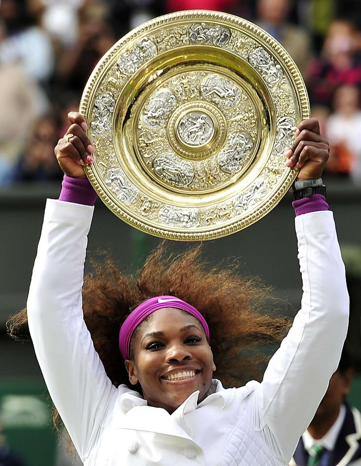 Serena Williams wins 5th Wimbledon title