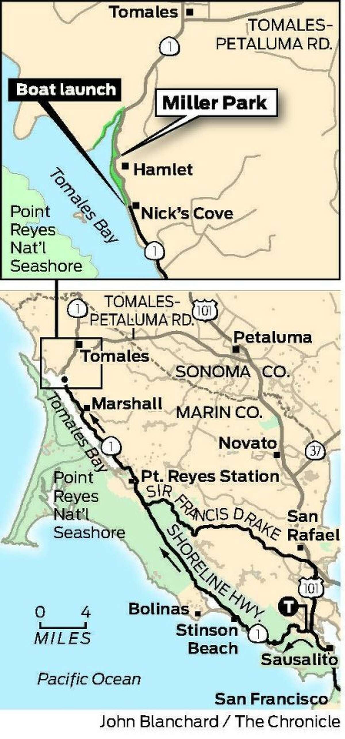 Sunday Drive: Miller Park, Tomales Bay