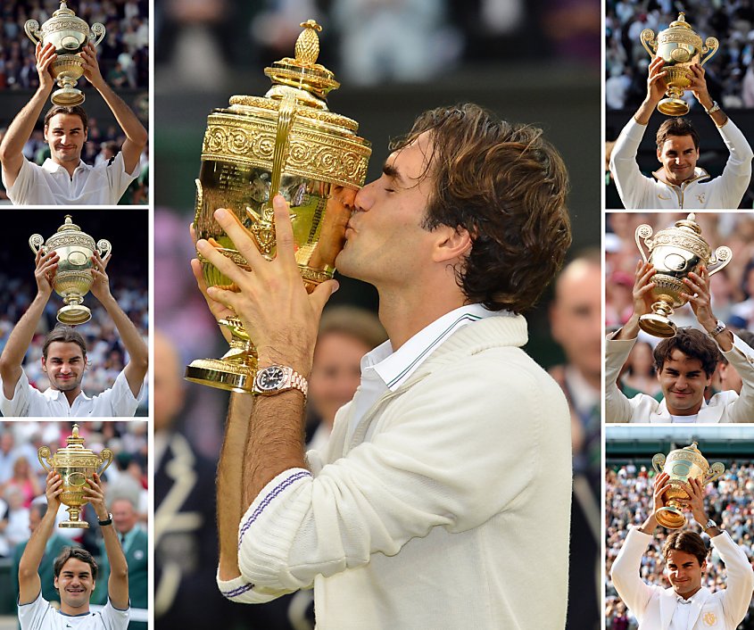 At Wimbledon, Federer shows greatness once more