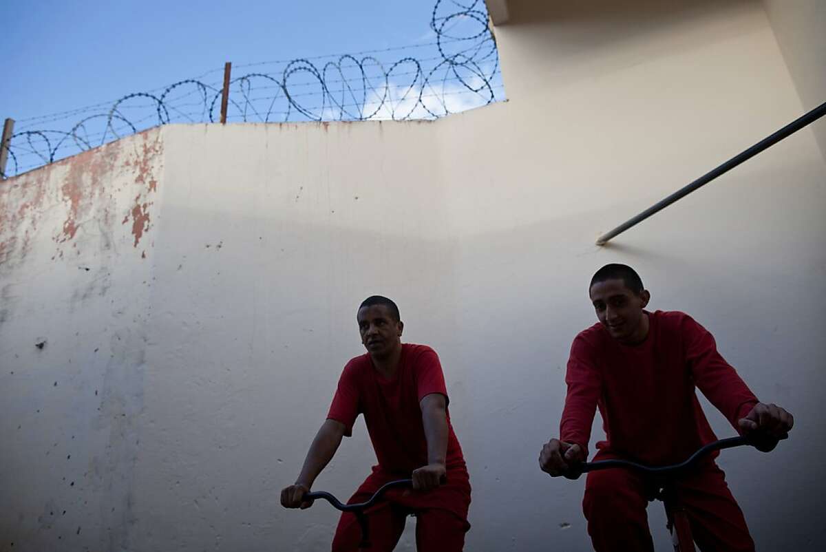 Inmates in Brazil prison ride bike, get out early