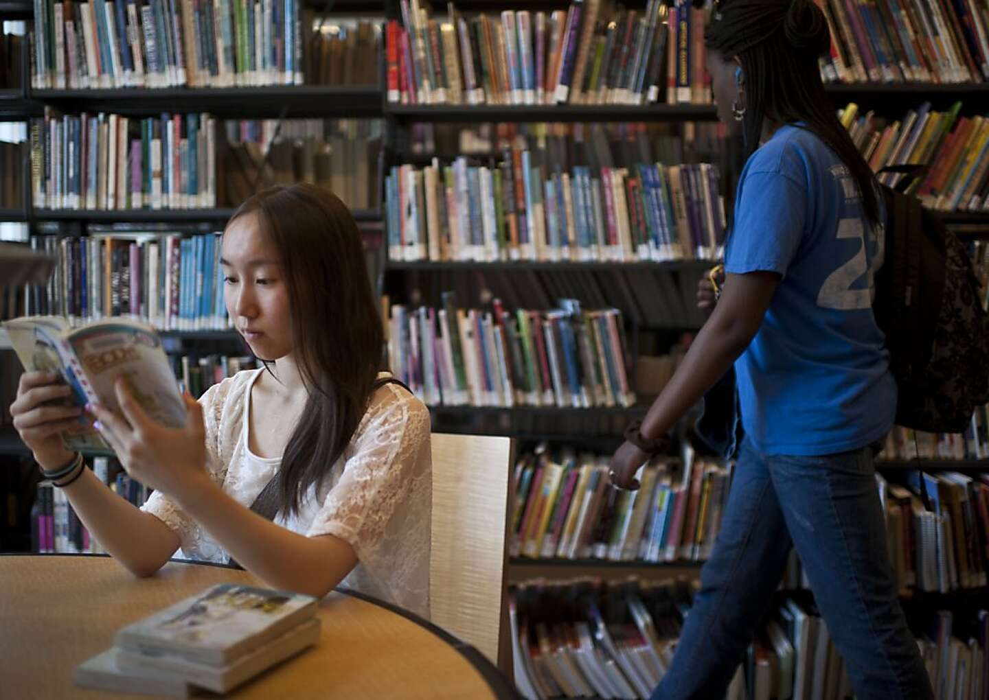 Teens write new chapter for S.F. library center