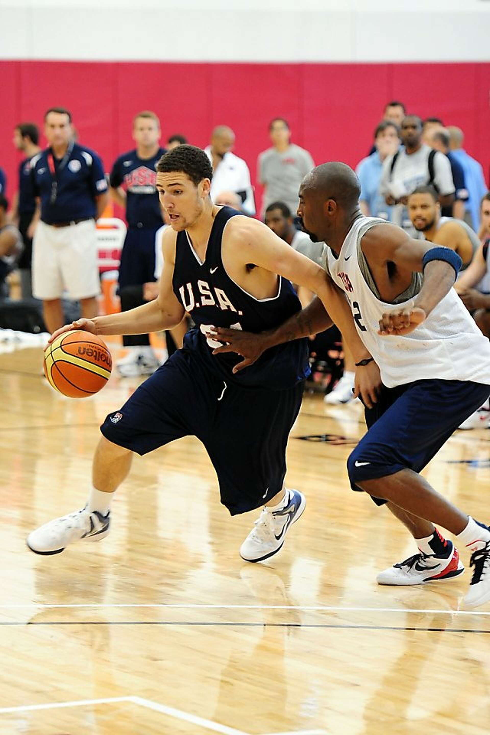Warriors' Thompson gets Olympic education