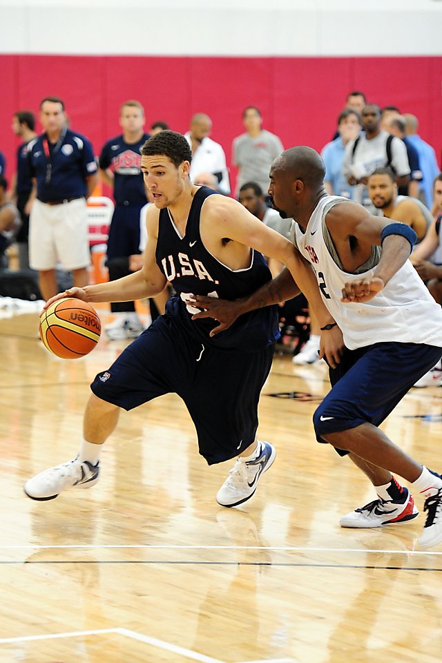 Warriors' Thompson gets Olympic education