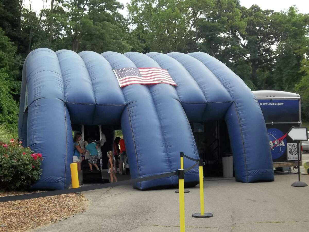 Moon material exhibit rocks museum