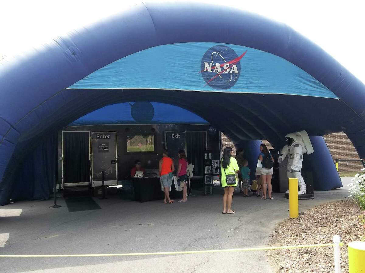 Moon material exhibit rocks museum