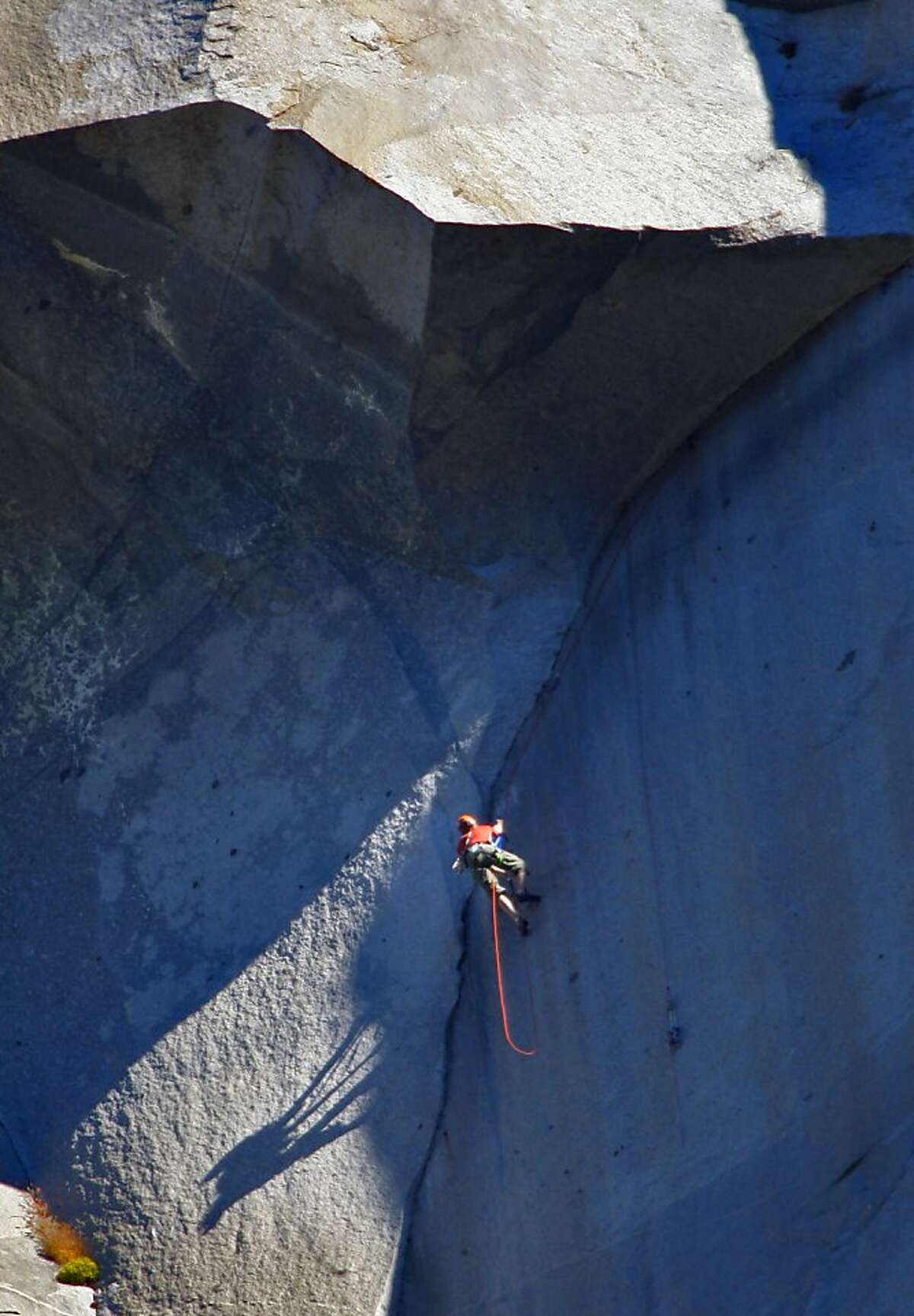 Climber Florine knows El Capitan's Nose