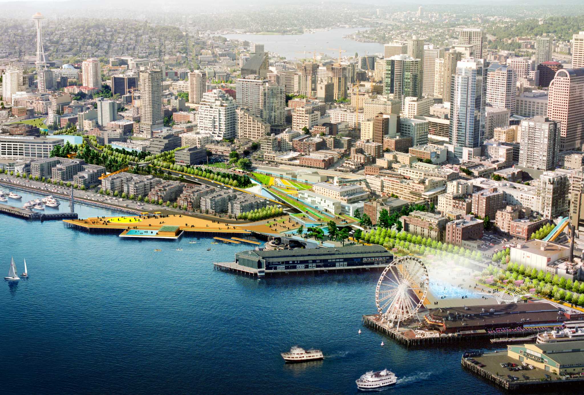 Vision for Seattle's new waterfront becomes clearer
