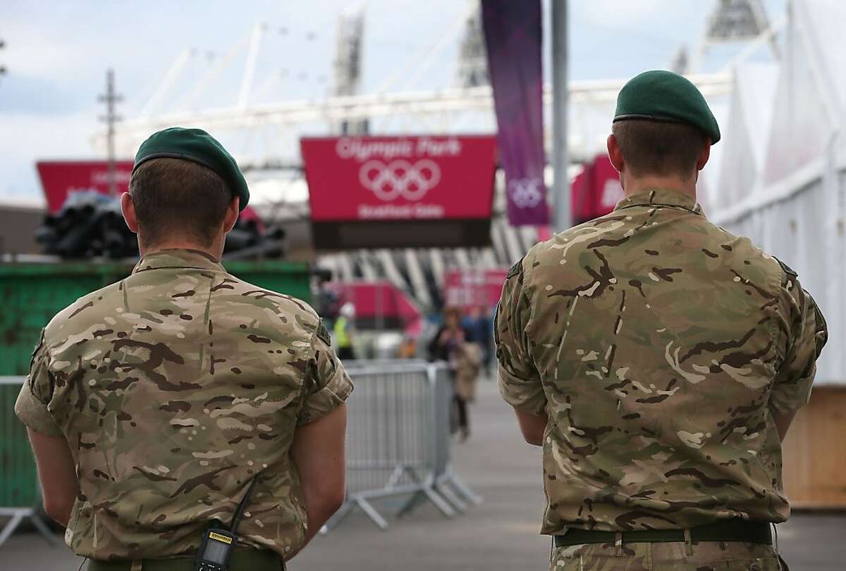 British troops to mind gap at Olympics