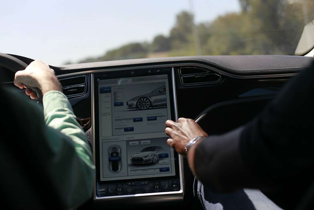 Tesla test drive: Smooth, silent, fast