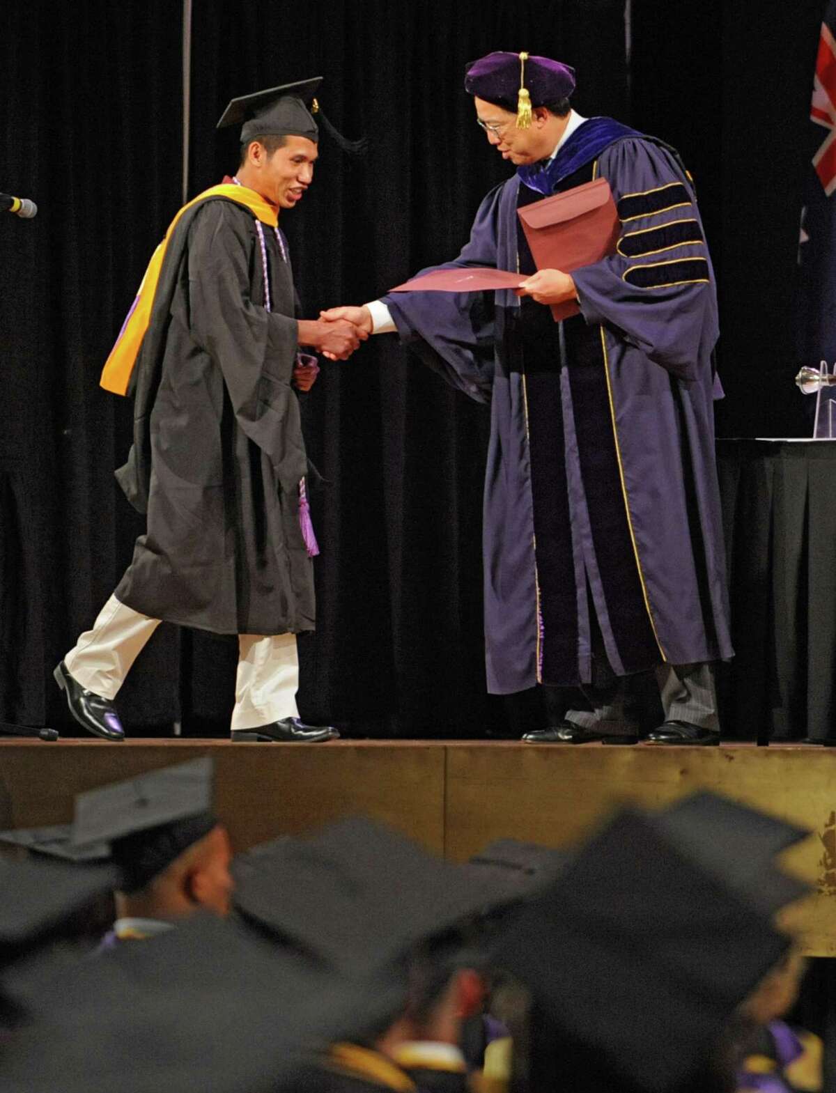 Diplomas now in hand