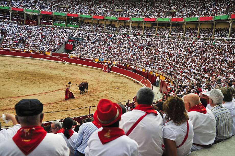 Day 7 of Pamplona's bull run - SFGate