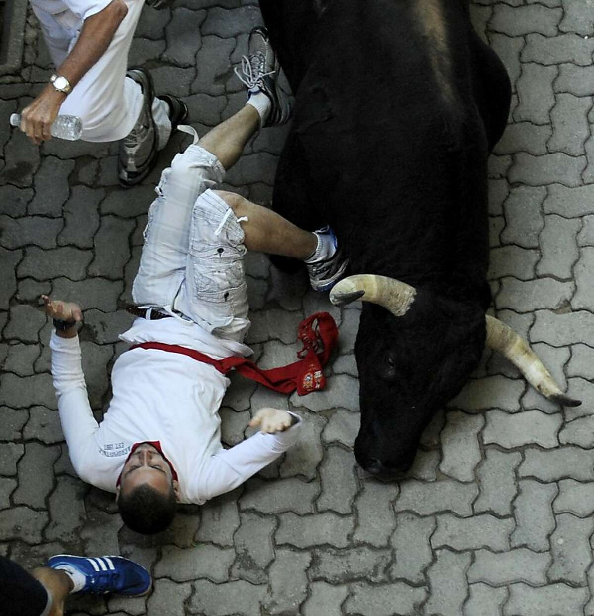 Day 7 of Pamplona's bull run