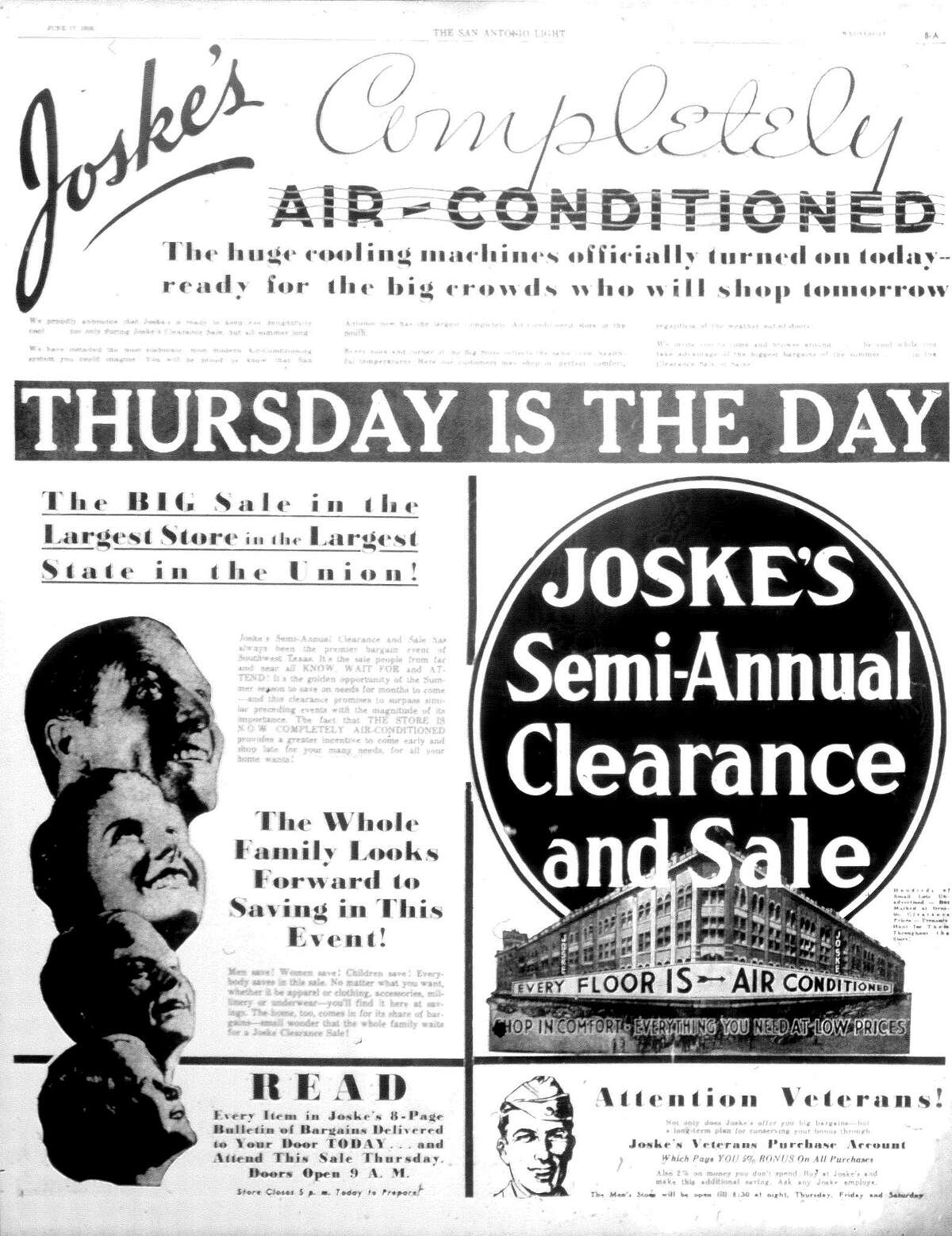 A look back at Joske's of Texas, the legendary premiere department ...