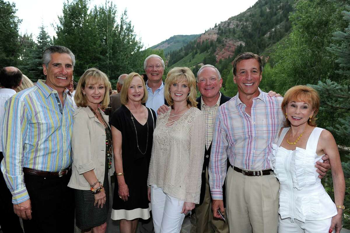 Methodist Hospital friends at their peak in Aspen