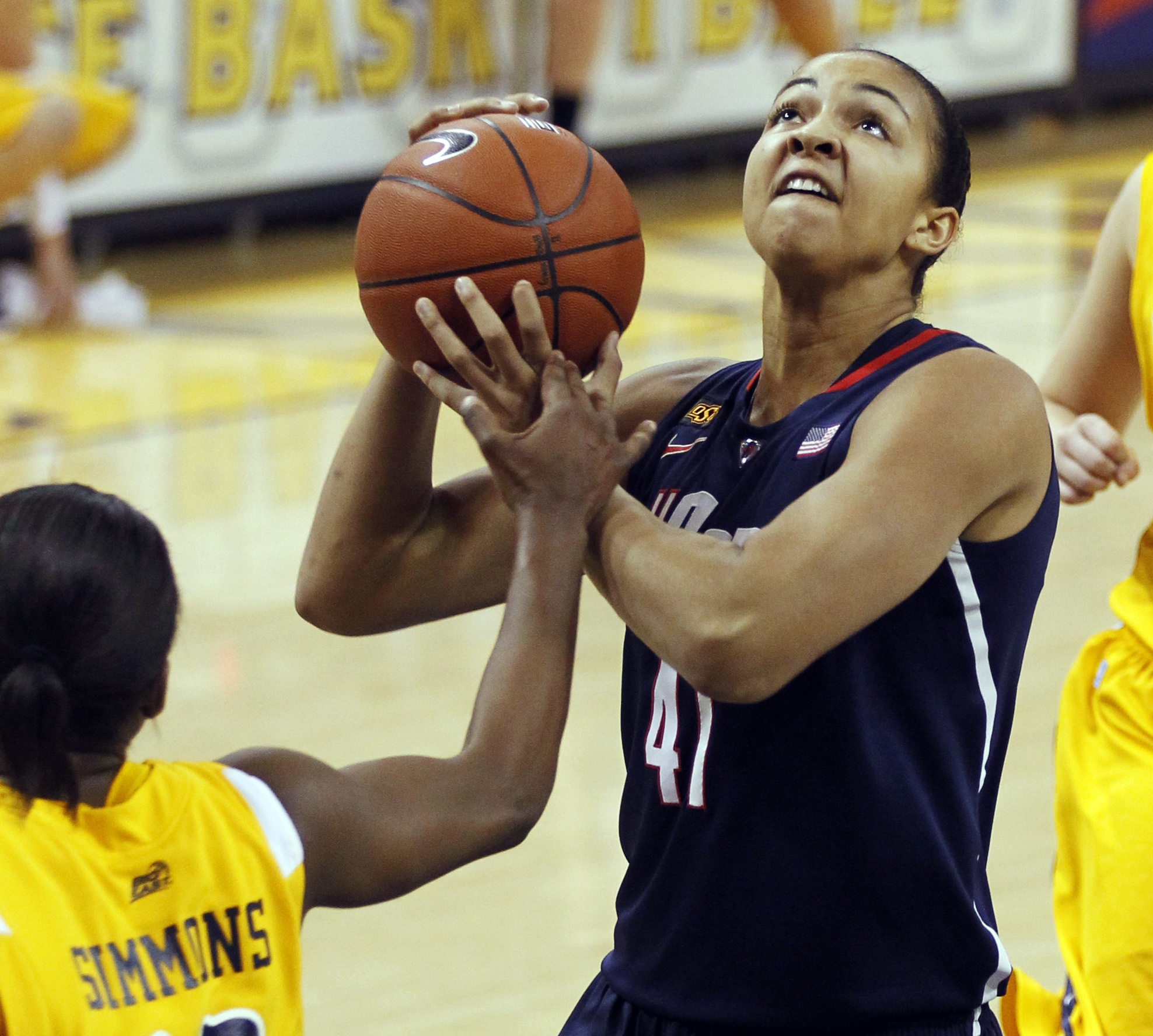 UConn's Stokes, recovering from torn tendon, eager to improve