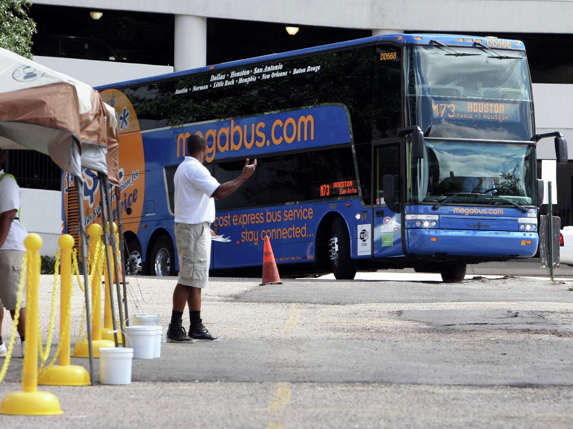 Megabus has a new downtown Houston stop