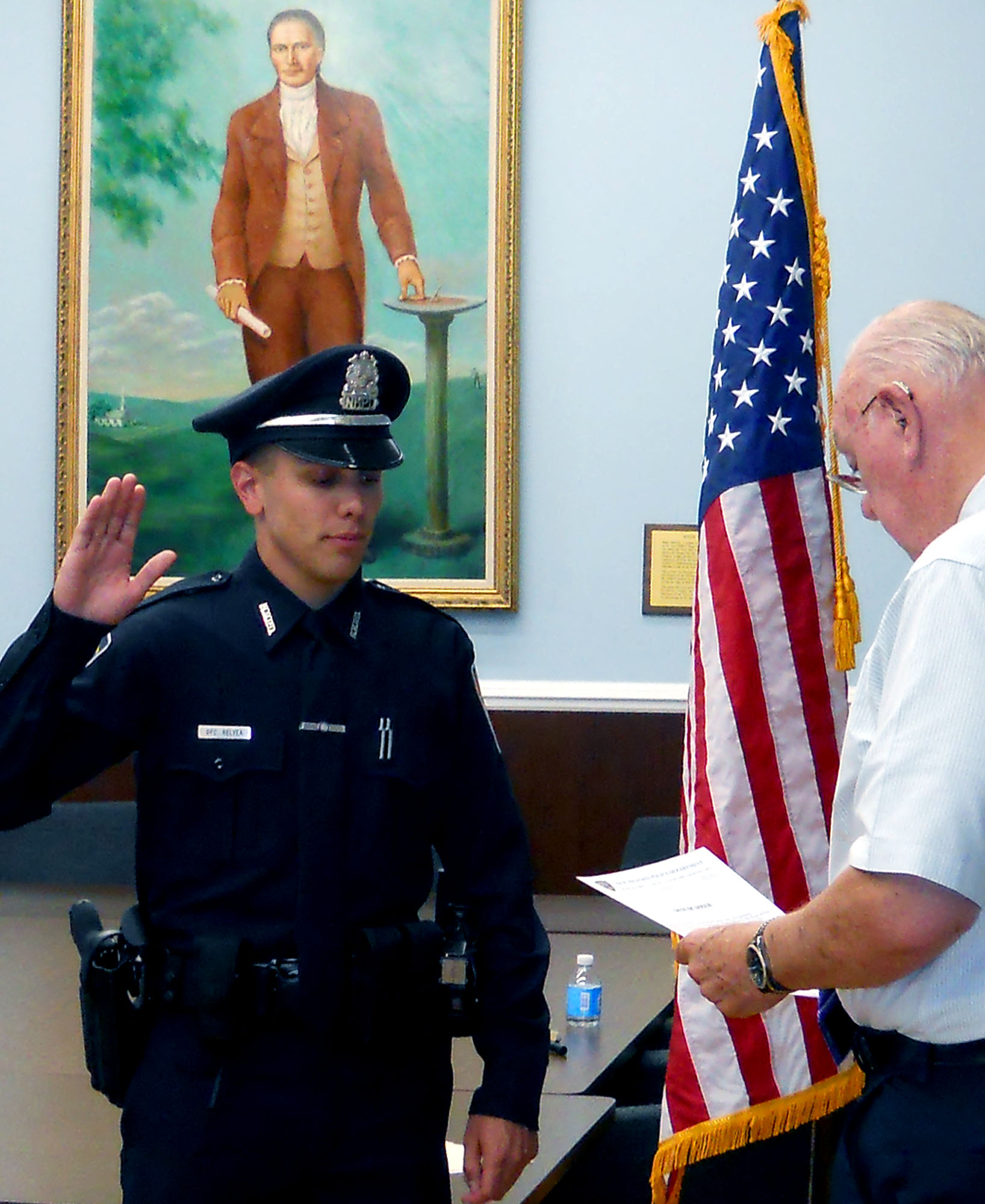 New Milford adds new police officer