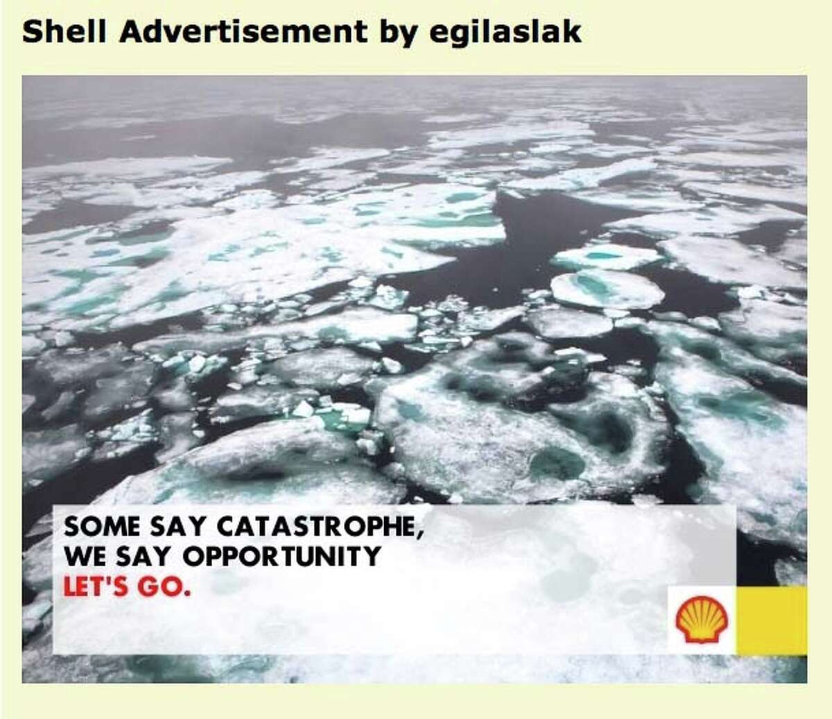 Greenpeace unveils billboard in Texas that spoofs Shell ad
