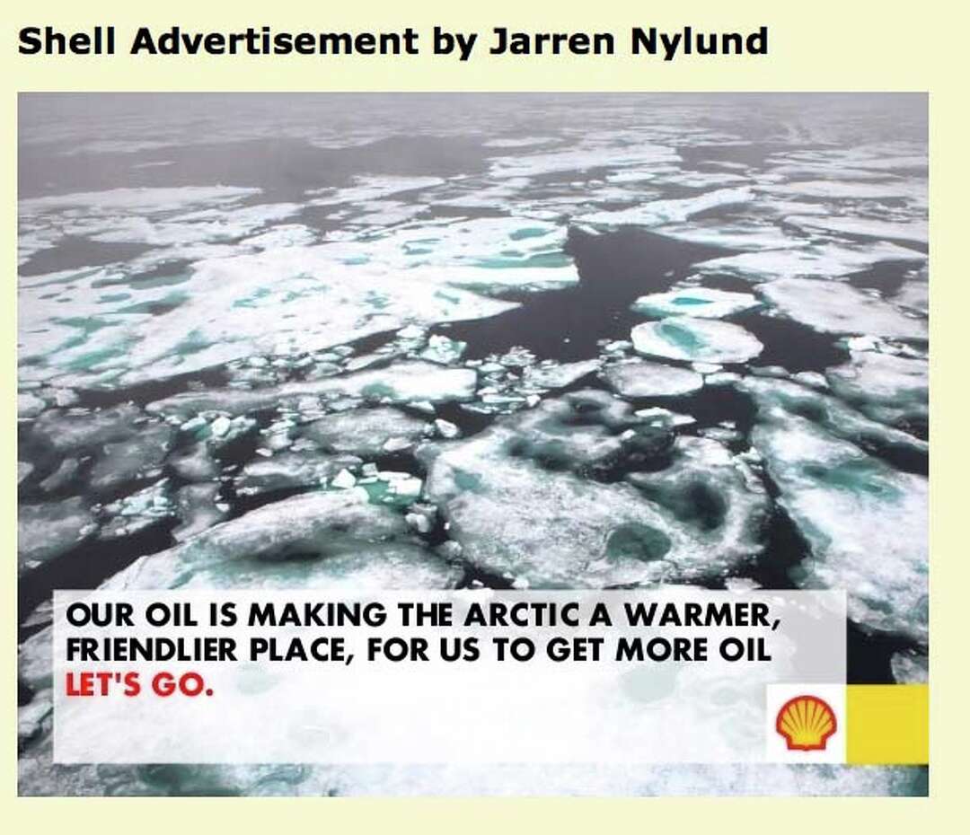 Greenpeace unveils billboard in Texas that spoofs Shell ad