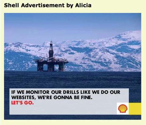 Greenpeace unveils billboard in Texas that spoofs Shell ad