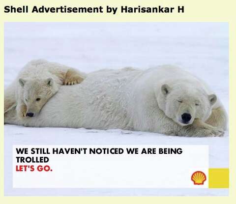 Greenpeace unveils billboard in Texas that spoofs Shell ad