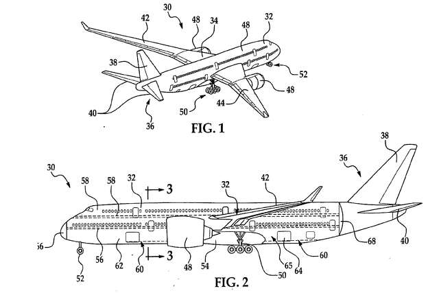 Boeing patents design for double-decker, mid-wing jet