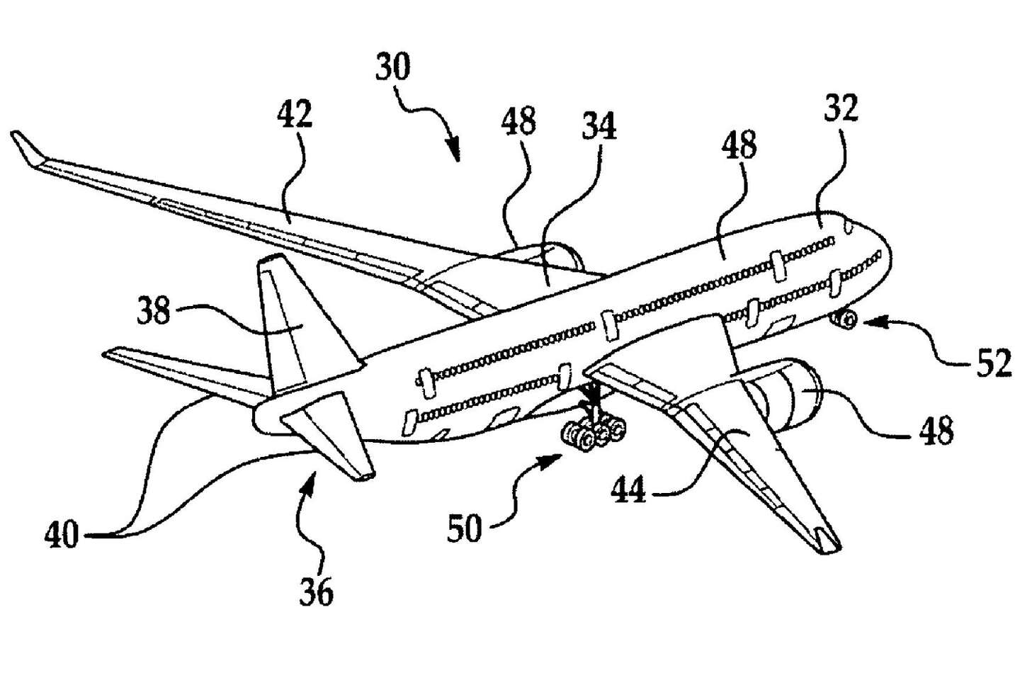 Boeing patents design for double-decker, mid-wing jet