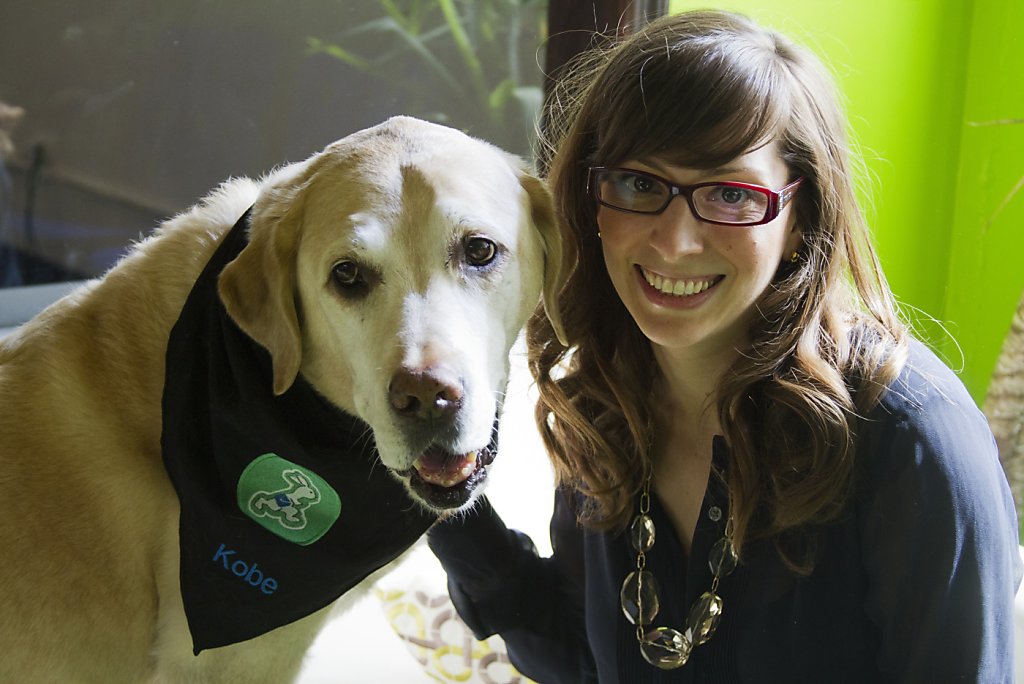 Kobe, the dog that inspired a startup