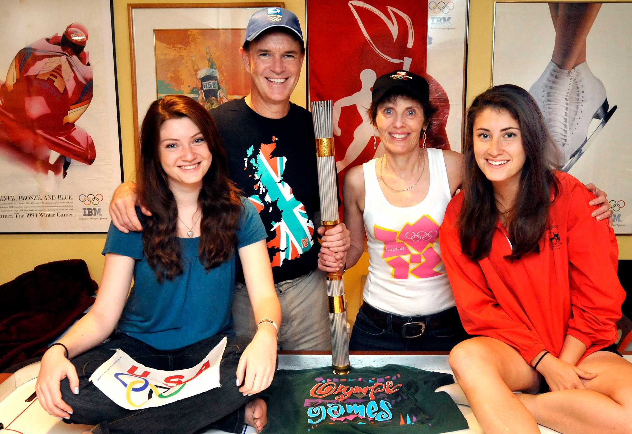 Kellers do the Olympics family style